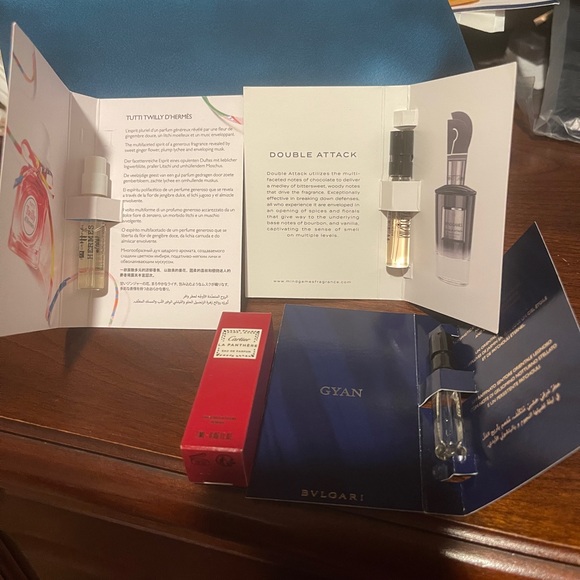 Accessories | 4 Perfume Sample Twilly Dherms Mind Games Double Attach ...